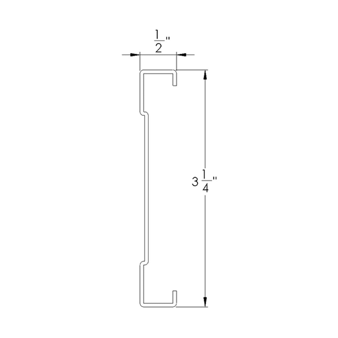 2395: Mullion / Pilaster (90") – Dahlstrom